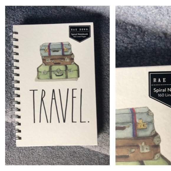Rae Dunn | Other | New Rae Dunn Travel Journal Diary Notebook Hardcover ...